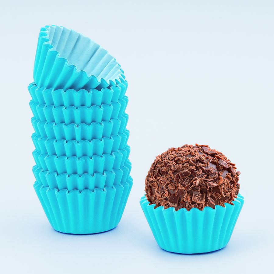Forma Brigadeiro Lisa nr.5 Azul Tiffany – Gulodice Cake Design Store