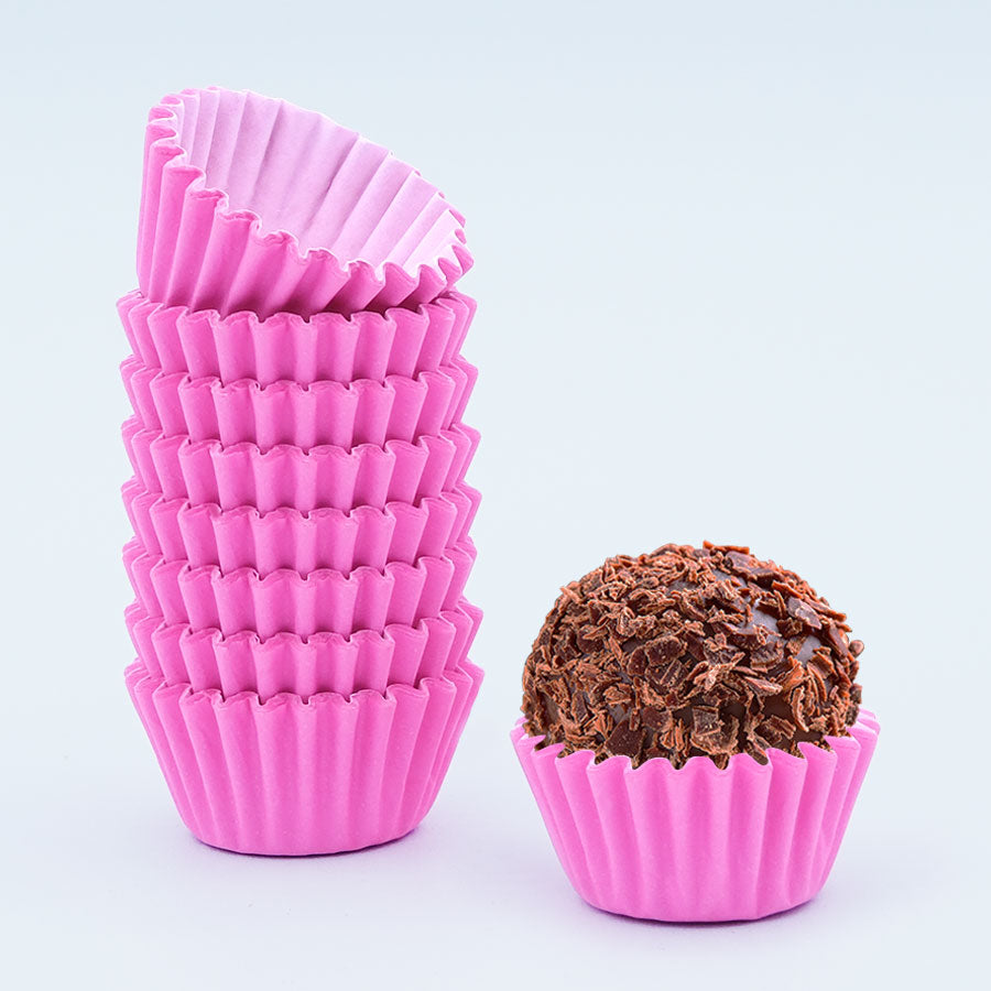 Forma Brigadeiro Lisa nr.5 Rosa – Gulodice Cake Design Store